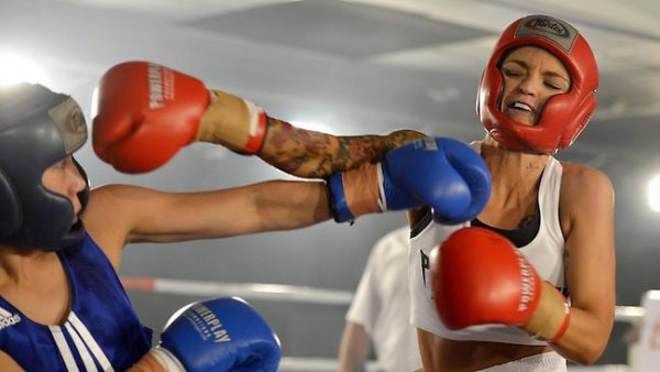 Ruby Rose wins charity boxing match – Powerplay Promotions